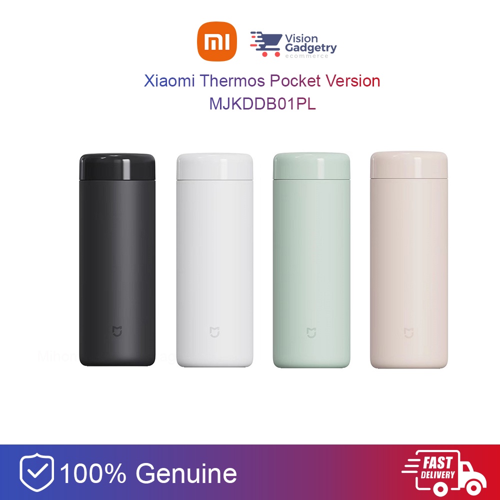 Xiaomi Mijia Thermos Thermal Pocket Version Vacuum Flask Cup (350ml) MJKDDB01PL | Shopee Malaysia