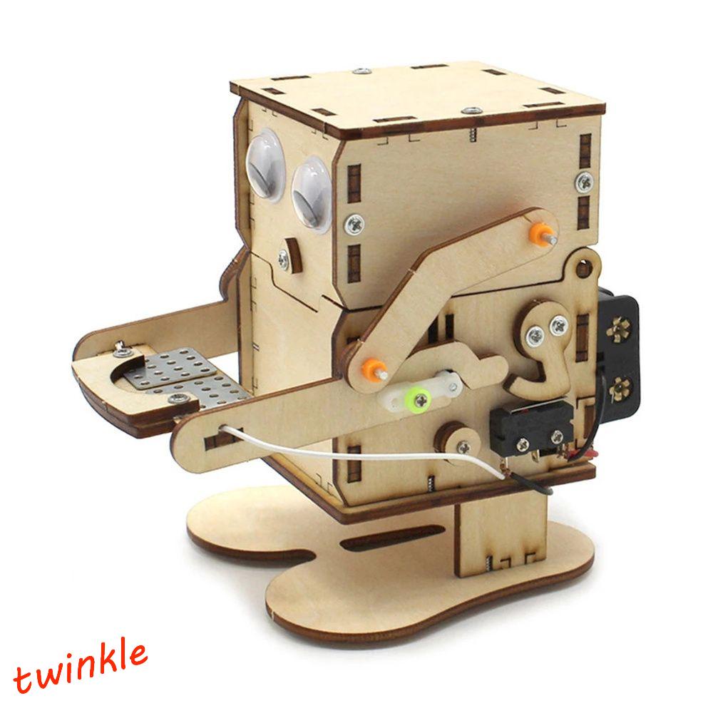 TWINKLE1 Robot Eating Coins Teenager Student Early Learning Coin Cash ...