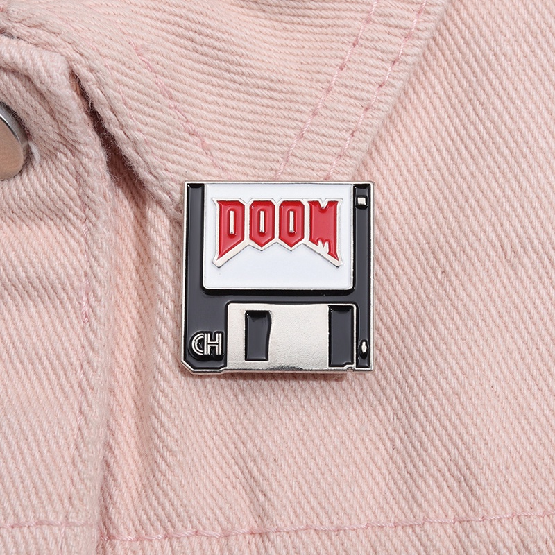 MF Doom Enamel Pin Hip-hop Rap Singer Music Brocch Pins Badges Punk ...