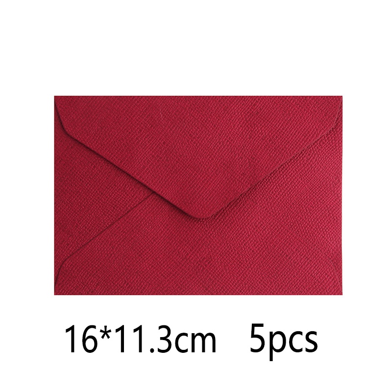 5/10pcs DIY Retro Hemp Texture Mini Paper Envelopes for Wedding ...
