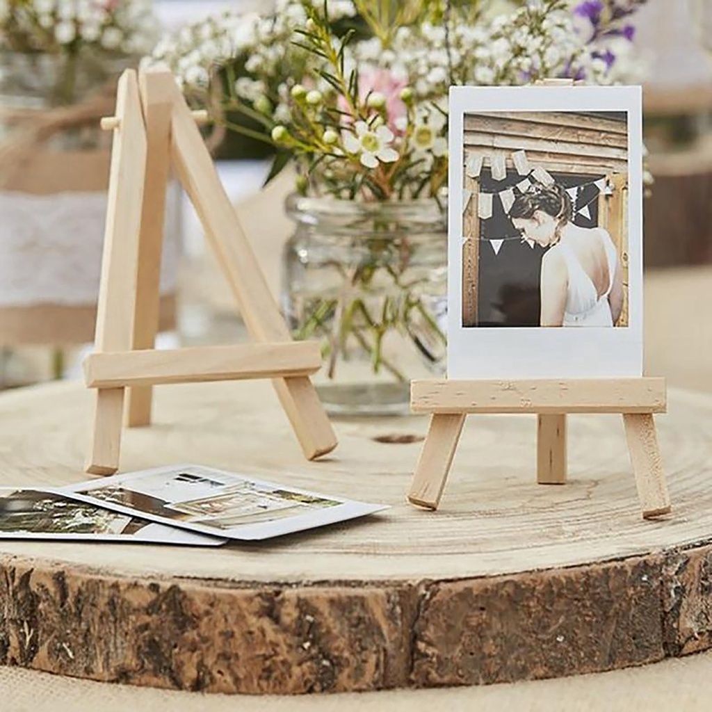 [Ready Stock] (3 Size) Mini Wood Easel Stand for photo / Art Craft ...