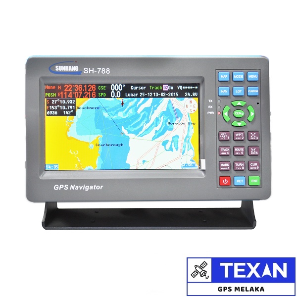SUNHANG SH-788 7-inch Marine GPS Navigation Chartplotter | Shopee Malaysia