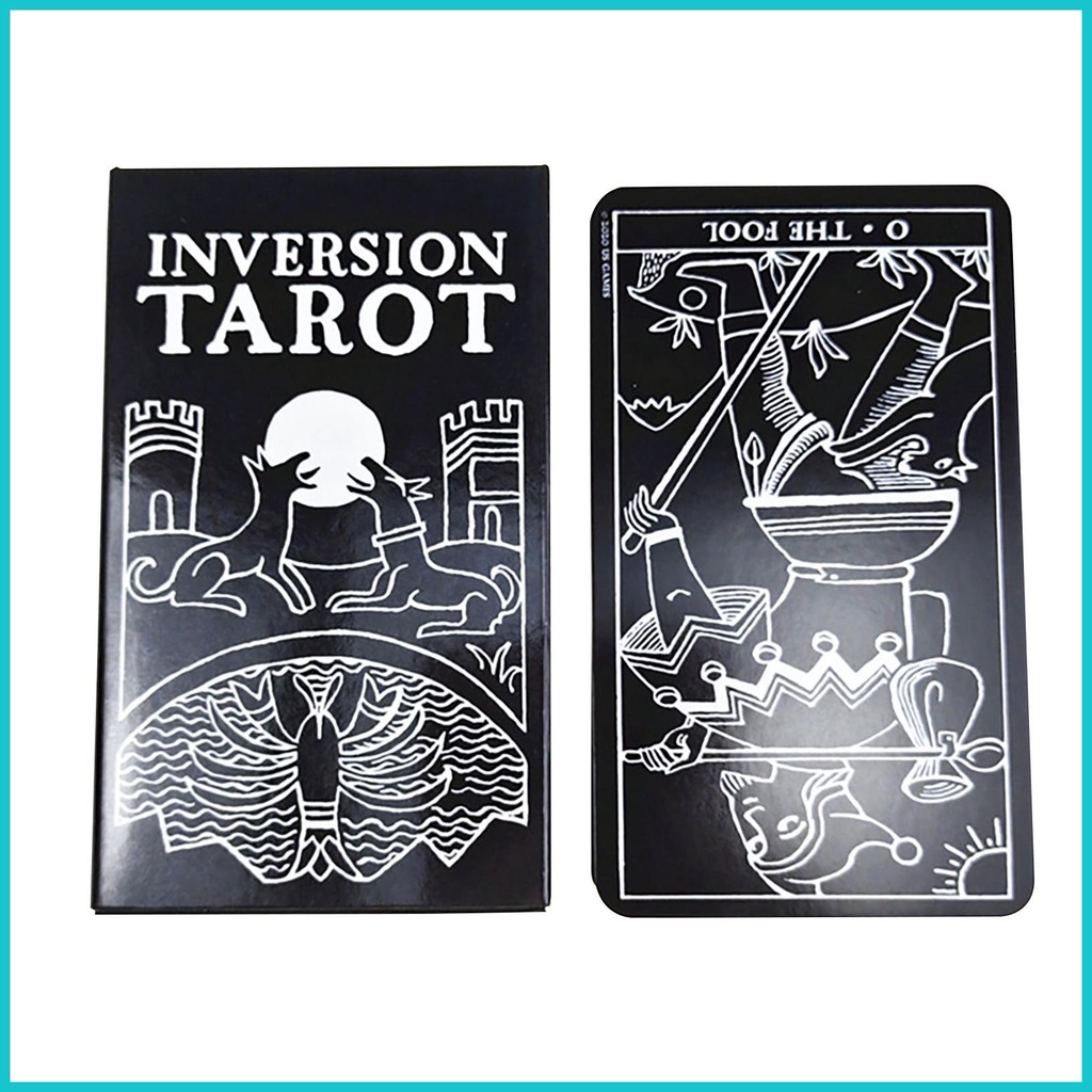 Inversion Tarot Cards Deck Party Game Card Tarot Deck With Guidebook for Beginners and Experts ...