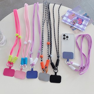 Necklace HandPhone Lanyard Nylon Patch Crossbody Neck Clip Snap Hanging ...