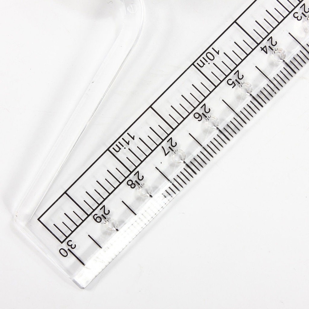 Multi-purpose Clear Rolling Parallel Ruler For Art Architect Design ...