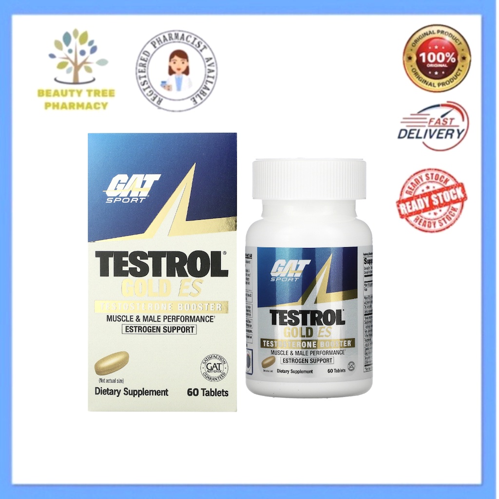 GAT Testrol Gold ES Testosterone Booster 60 Tablets | Shopee Malaysia