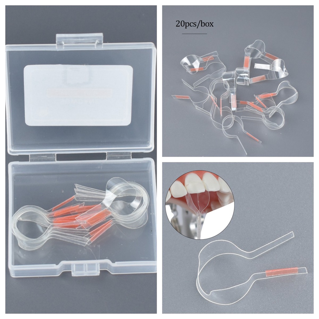 Dental Self-Adhesive Transparent Matrix Dental Matrix Twin Anterior ...