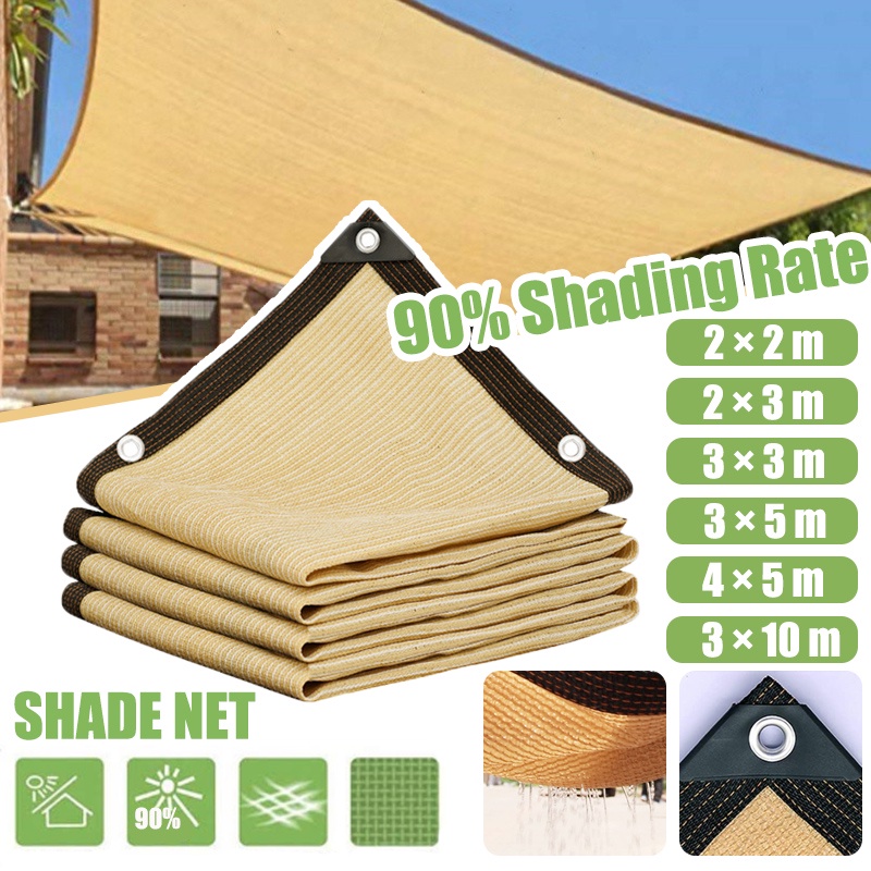 Sun Shade Net Garden Anti-UV Awnings Shade Sail Balcony Sunblock Cloth ...