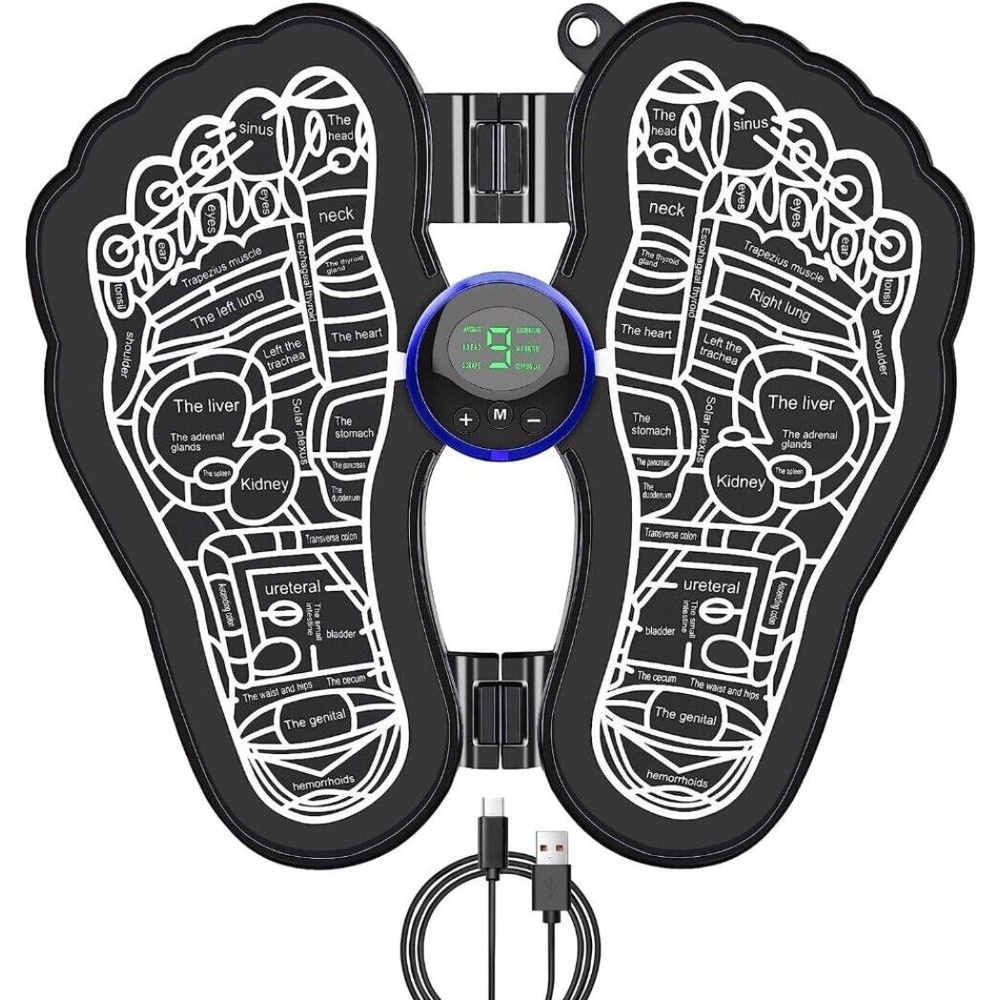 EMS Foot Massager Leg Reshaping Electric Deep Kneading Muscle Pain ...