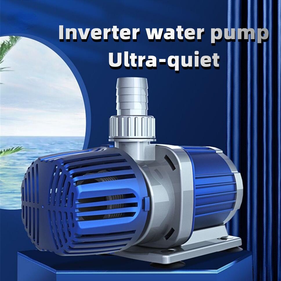 Fish Tank Inverter Water Pump Filtration Cycle Mute Submersible Pump ...