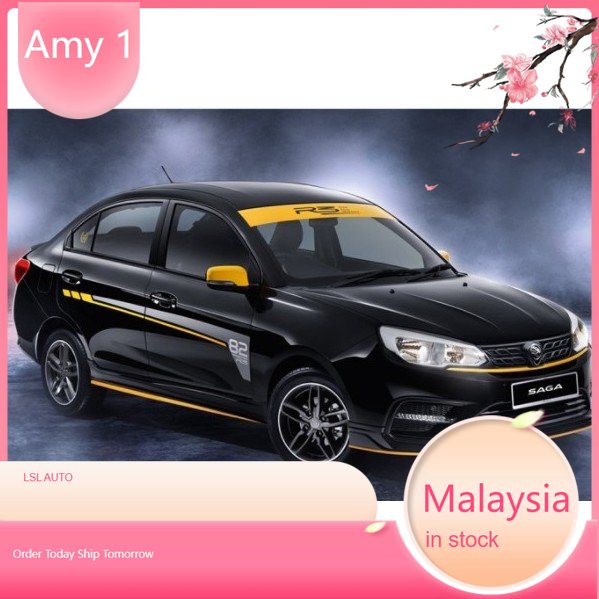 PROTON SAGA R3 Limited Edition Car Body Vinyl Decals Sticker | Shopee ...