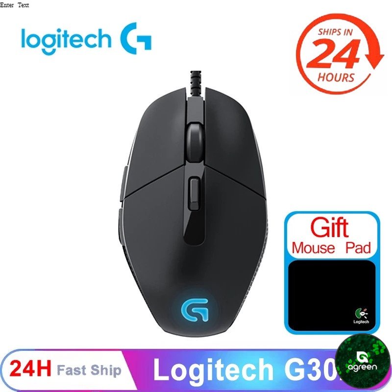 AC Logitech G302 Daedalus Prime MOBA Gaming Mouse Wired Optical 4000dpi Led Usb Lights Tuned ...