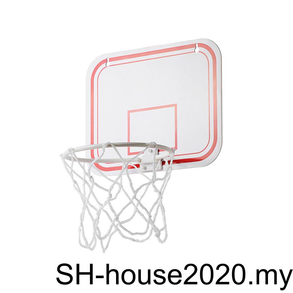 Punch-Free Hanging Basketball Hoop Foldable Mini Suspension Backboard ...
