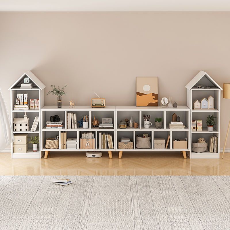 Children's bookshelf floor storage rack living room reading rack ...