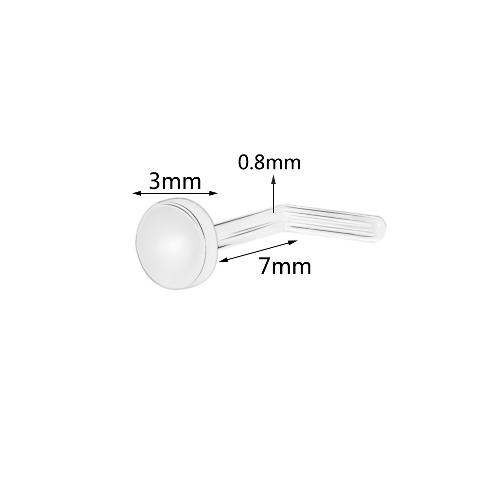 5-50pcs U Shape Invisible Septum Piercing Hider Clear Acrylic Nose Ring ...