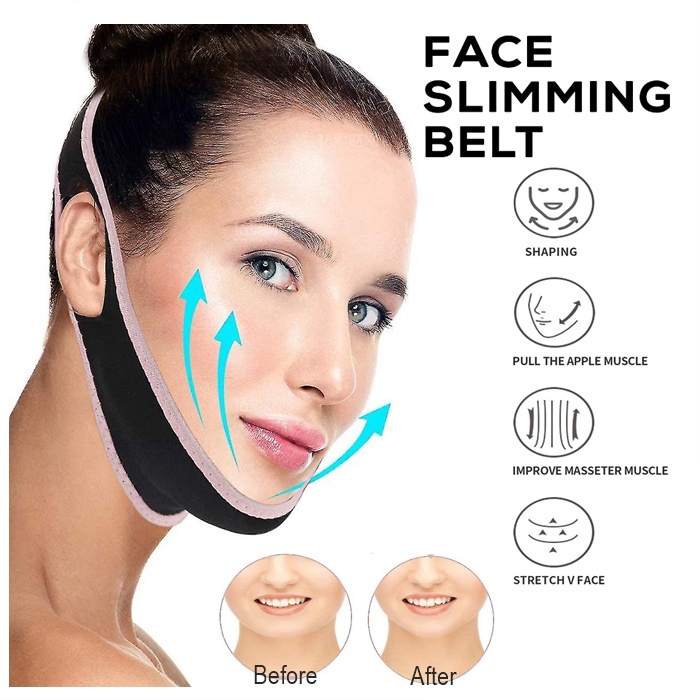 V Line Face Slimming Mask Chin Lifting Belt Sagging Skin Double Chin