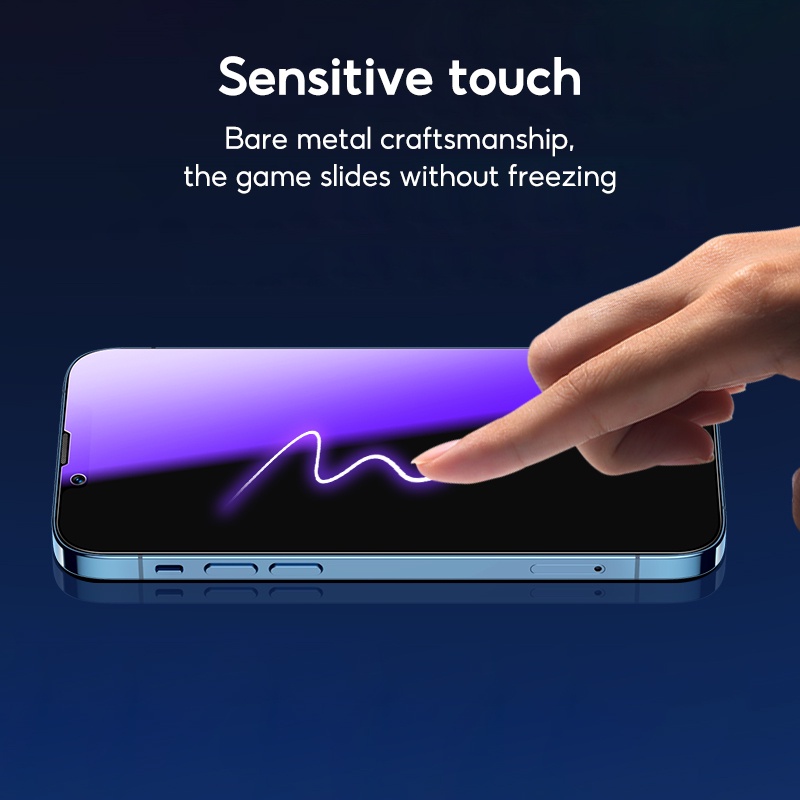 TBTIC For iPhone 15 14 Plus 13 12 11 Pro Max X XS XR Screen Protector ...