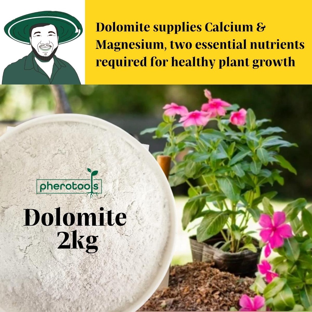 Pherotools 2KG Baja Dolomite GML/Kapur Pertanian (Pherotools Fertilizer ...
