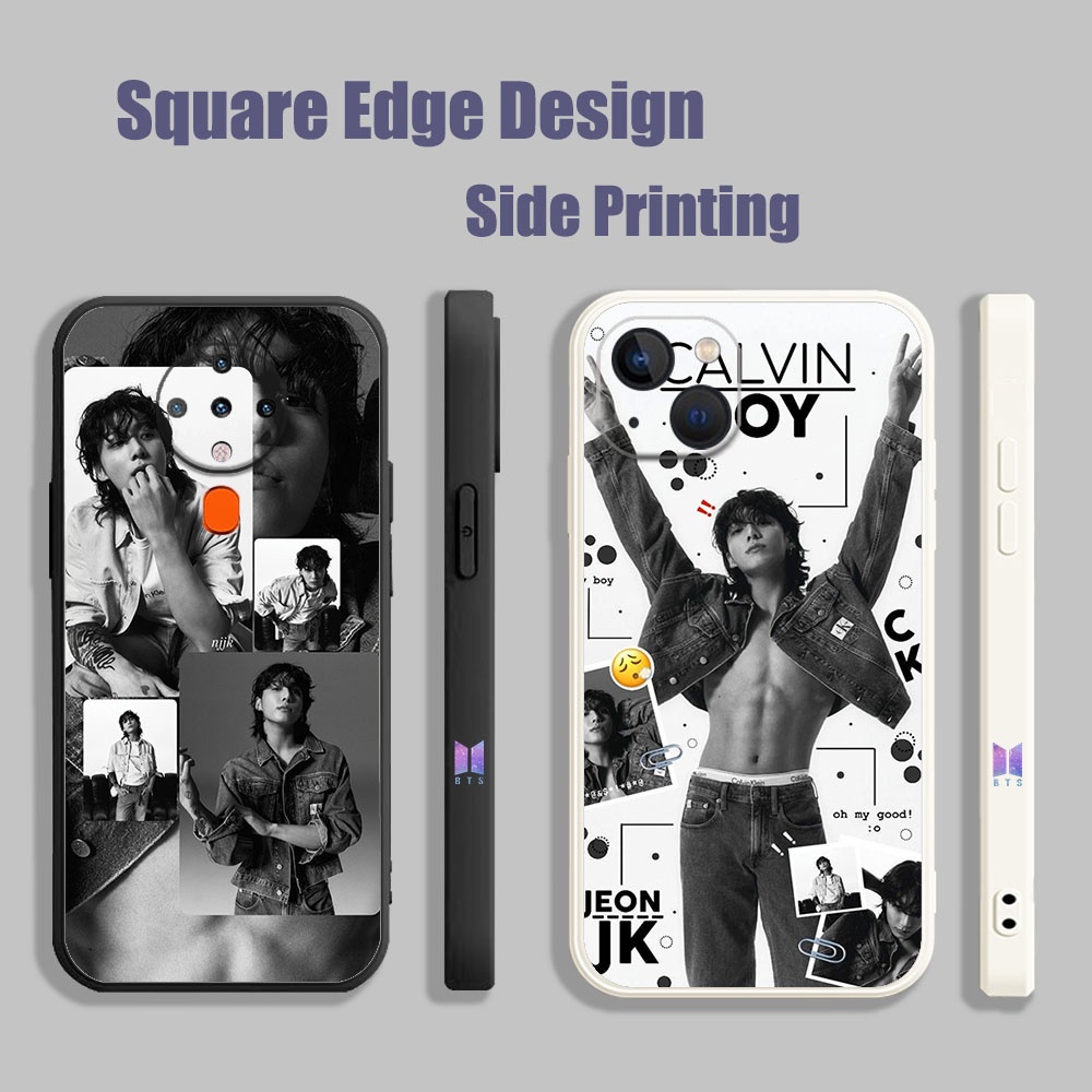 Casing For Redmi 9A 9C Note 8 10 10s NFC BTS Jeon Jungkook black ...