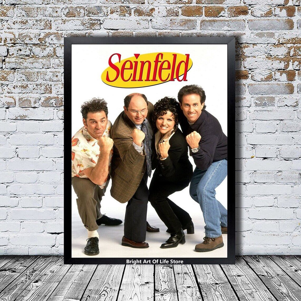 Seinfeld Poster Star Actor TV Series Canvas Poster Photo Print Wall ...