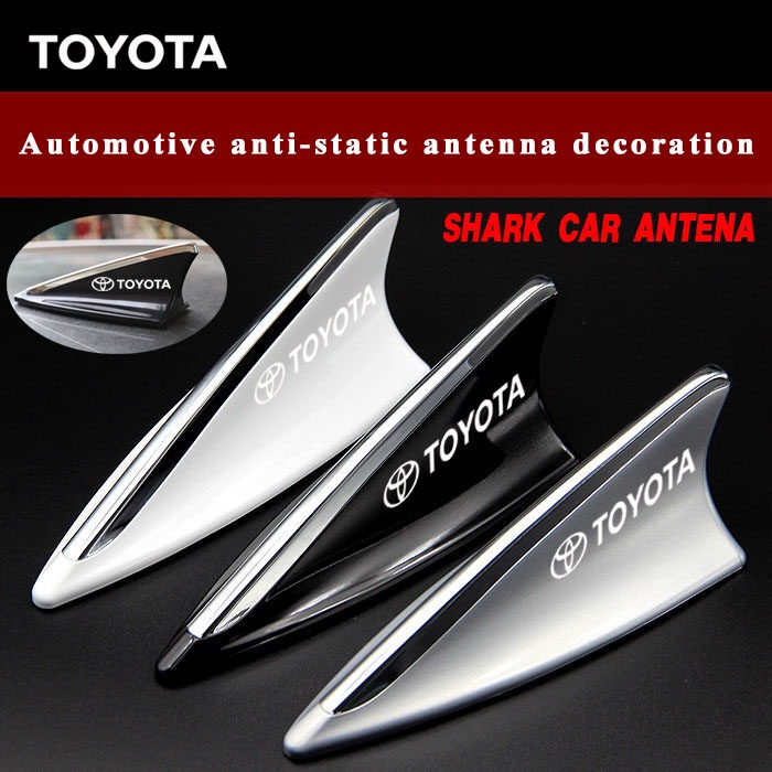 Car Universal Dummy Shark Fin Roof Decorative Antenna Aerial Fit for ...