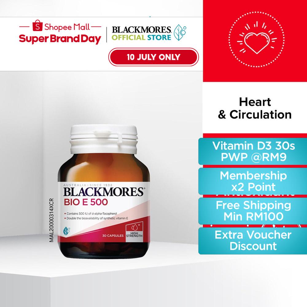Blackmores Bio E 500IU (30's) | Shopee Malaysia