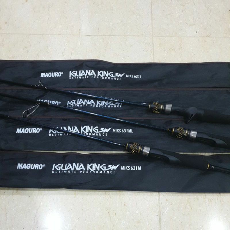 2020 SOLID CARBON MAGURO IGUANA KING SW LIGHT JIGGING ROD | Shopee Malaysia
