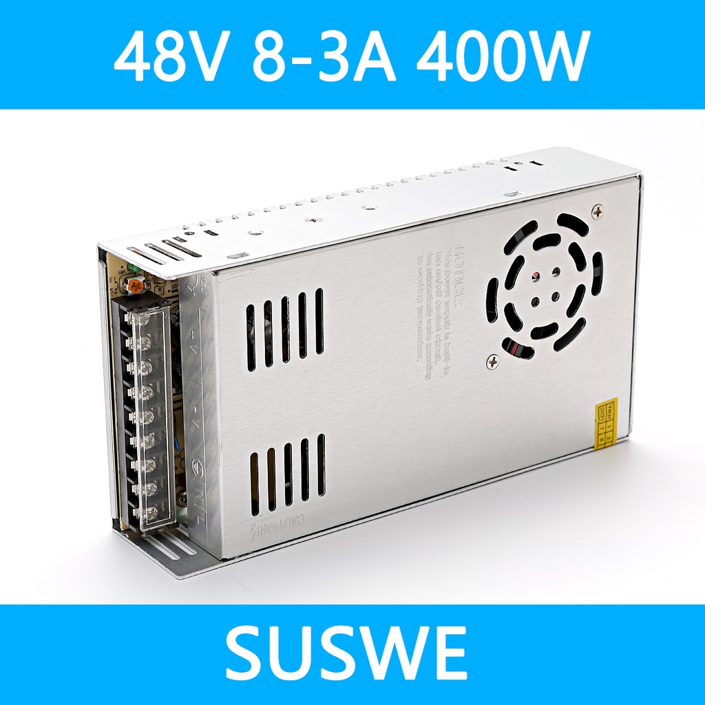 Suswe Switching Power Adapter AC to DC 48V 8.3 A 400W Voltage ...