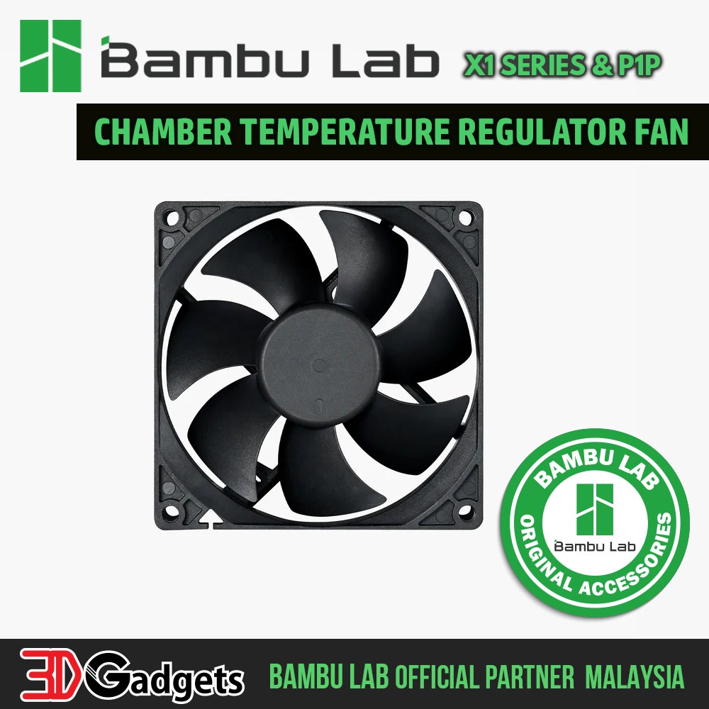Bambu Lab X1 Series & P1P Chamber Temperature Regulator Fan for 3D ...
