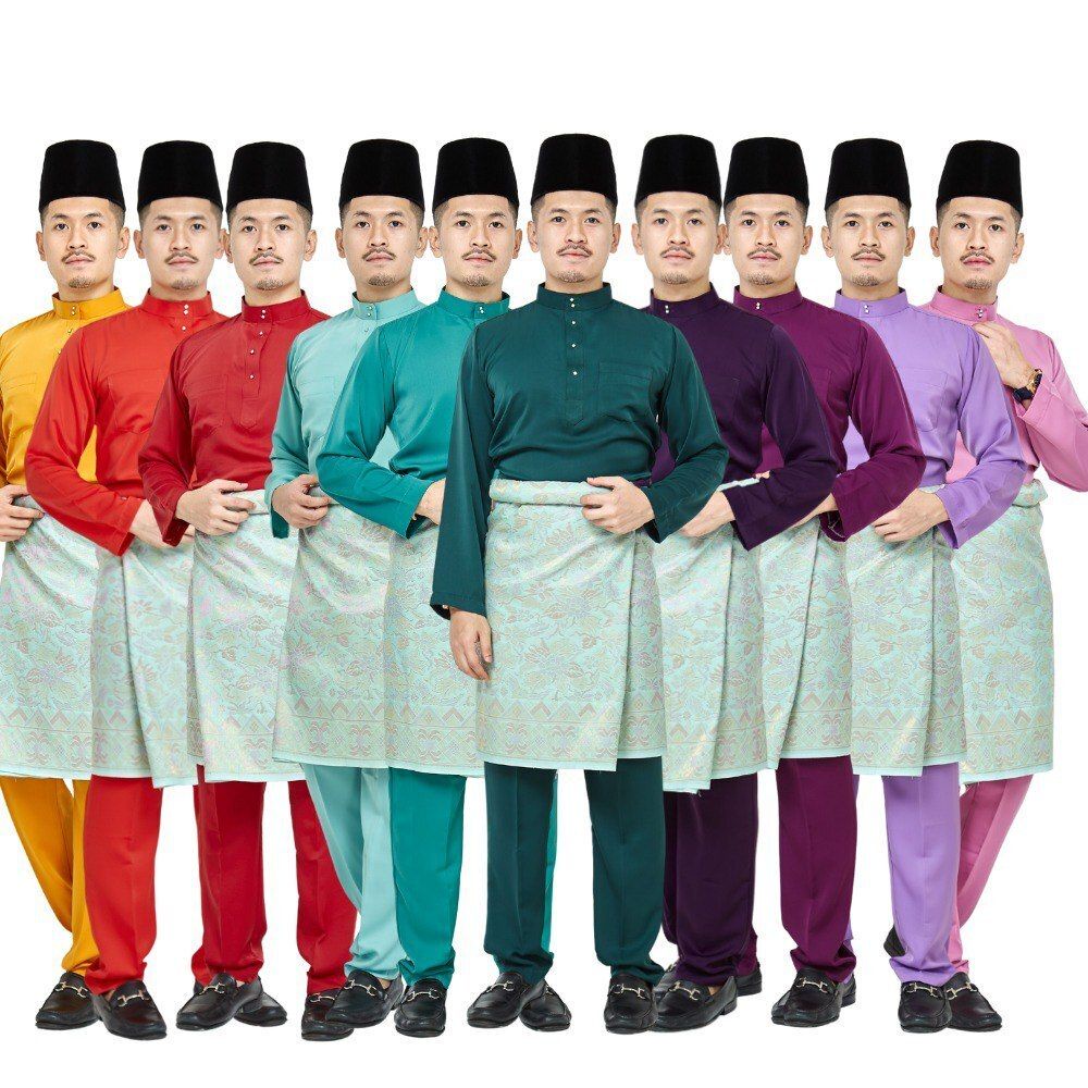 BAJU MELAYU PLUS SIZE 20 WARNA (GROUP WARNA B) | Shopee Malaysia