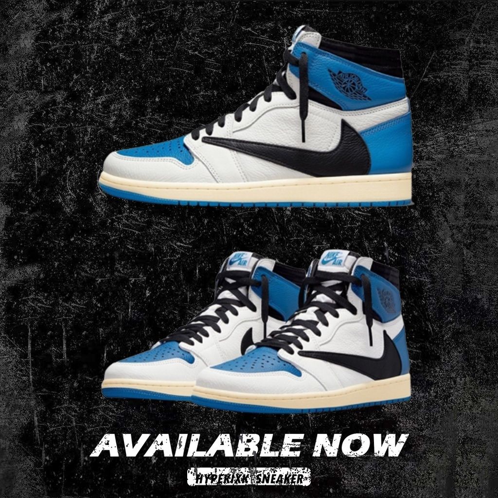 Nike Air Jordan 1 High OG SP Fragment design x Travis Scott AJ1 AJ ...