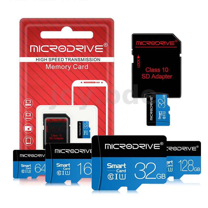 Microdrive Class 10 High Speed TF Memory Card 32GB 64GB 128GB 256GB Micro SD Card Flash Card ...
