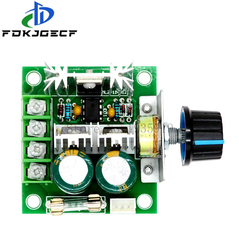DC 12V 24V 30V 40V 13KHZ Auto PWM DC Motor Speed Regulator Governor Speed Controller Switch 10A ...