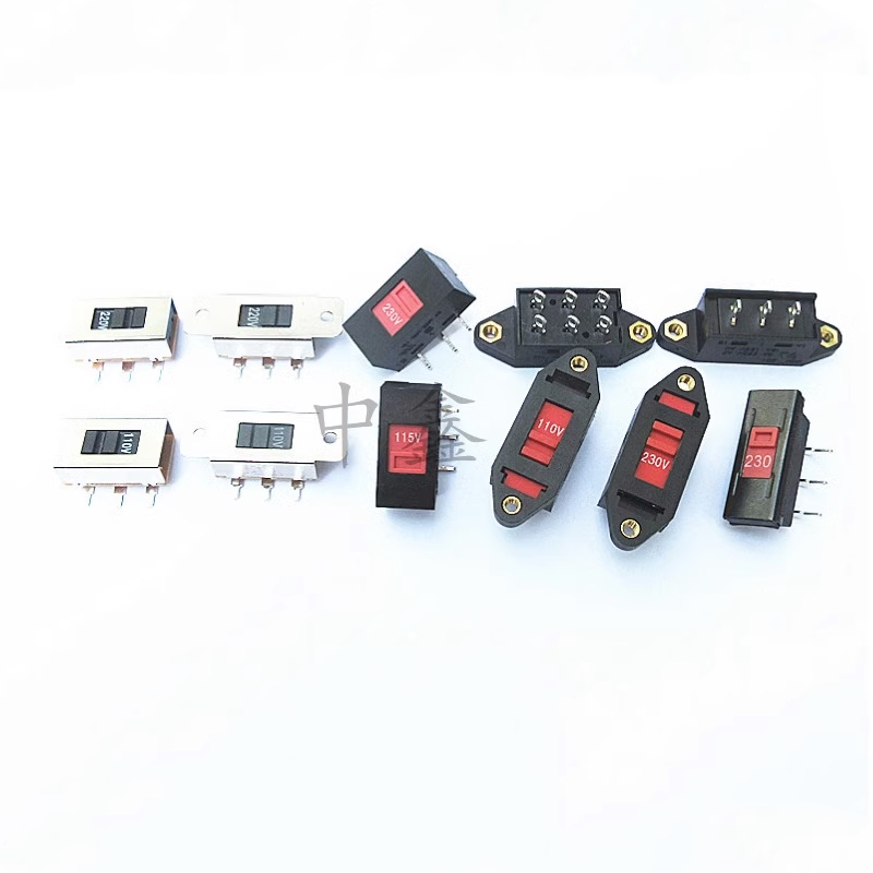 Voltage Conversion Switch 115V To 230V Sliding 110V-220V Power Toggle ...