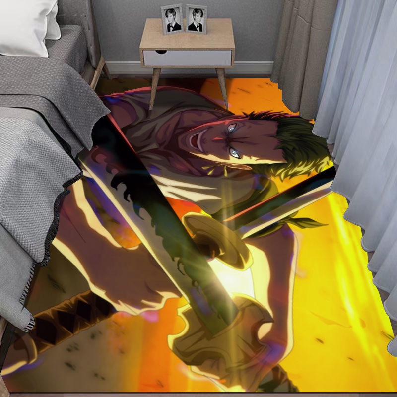 One Piece Bedroom Girl Dirt-Resistant Bedside Room Carpet Living Room ...