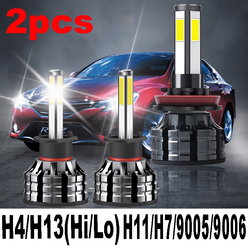 Brand New 2pcs LED Car Headlight H4 H13 Headlamp H7 H11 9005 9006 Lamp ...