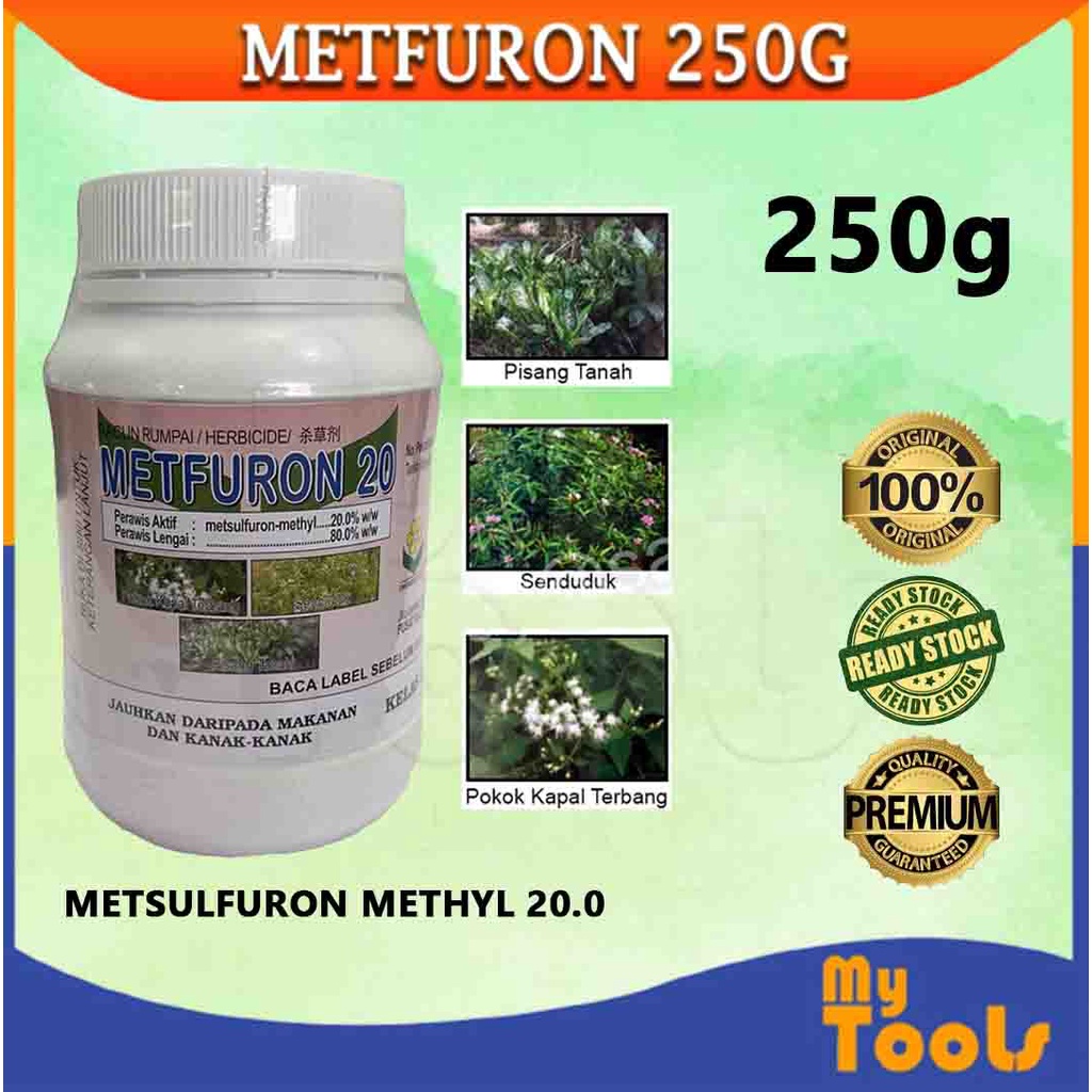 Mytools Farmcochem 250G Metfuron 20 Ally Herbicide WG 20% Class 4 Racun ...