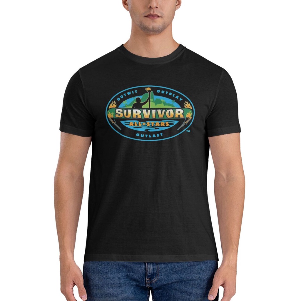 Survivor Tv Show All Stars Logo Super Sale Tshirt Loose Style | Shopee ...