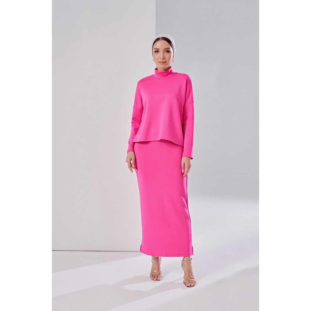 SHE DAZZLE Lalisa Set In Hotpink - New Era | Shopee Malaysia