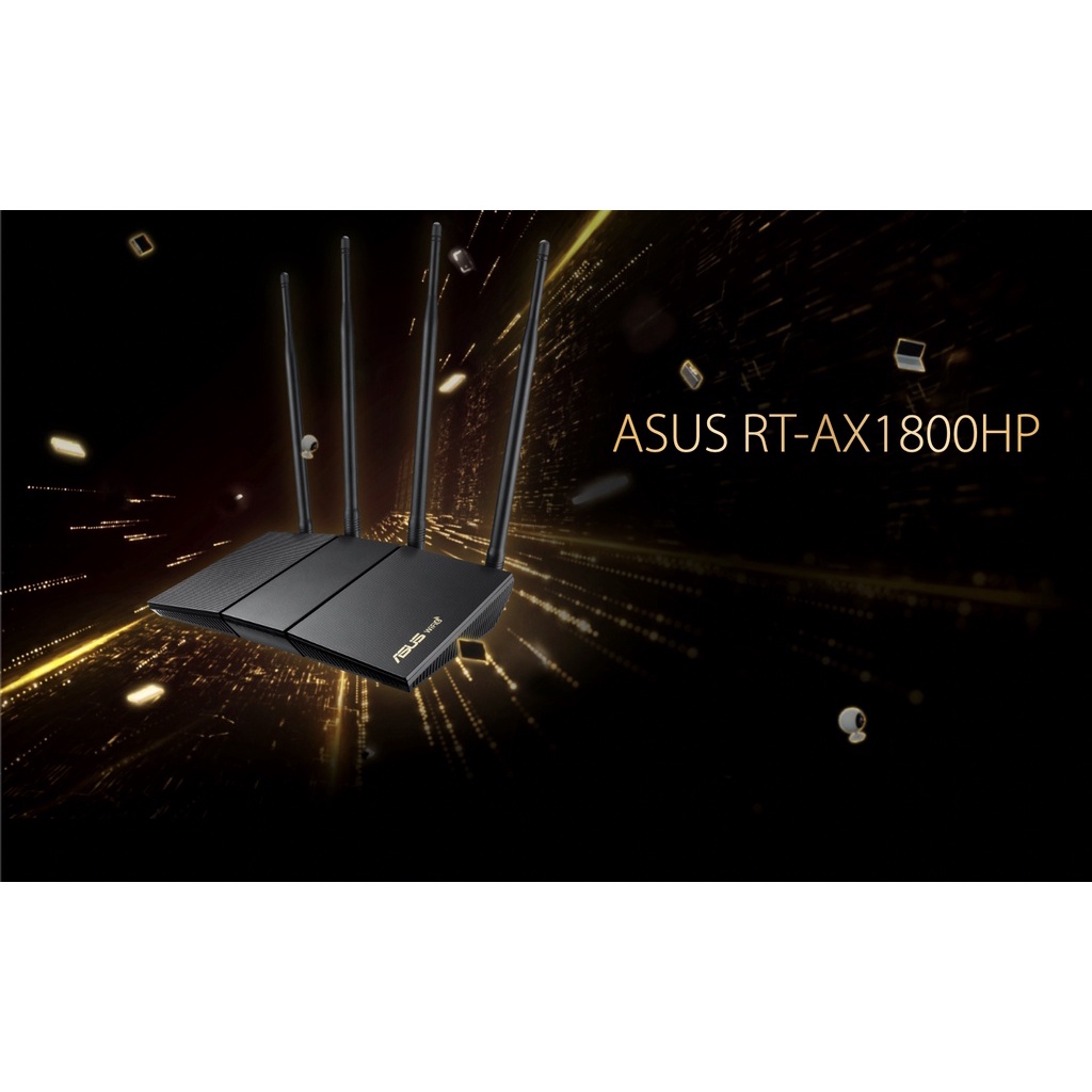 ASUS WiFi 6 High Power Router RT-AX1800HP Strong Signal Booster ...