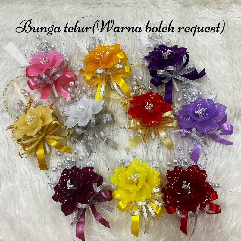Bunga Telur Handmade Pahar Wedding Engagement Souvenir Gift Egg Flower ...