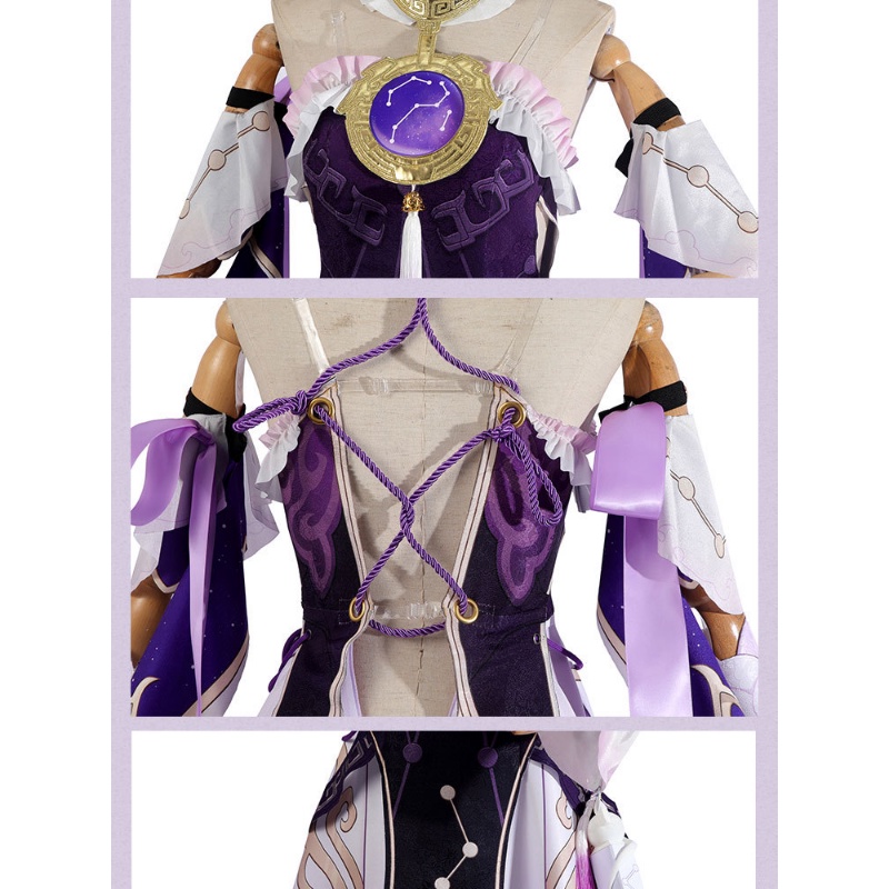 Anime Honkai Star Rail Cosplay Fu Xuan Costume Wig Dress Accessory ...