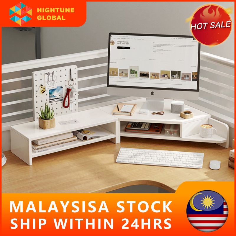 Computer stand, monitor stand, desktop organizer, office desk storage ...