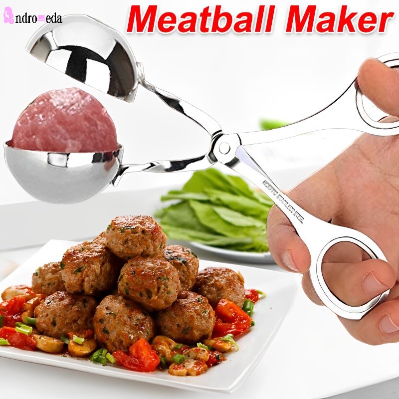 Multifunction Stainless Steel DIY Meatball Maker Clip Non-Stick Ice ...