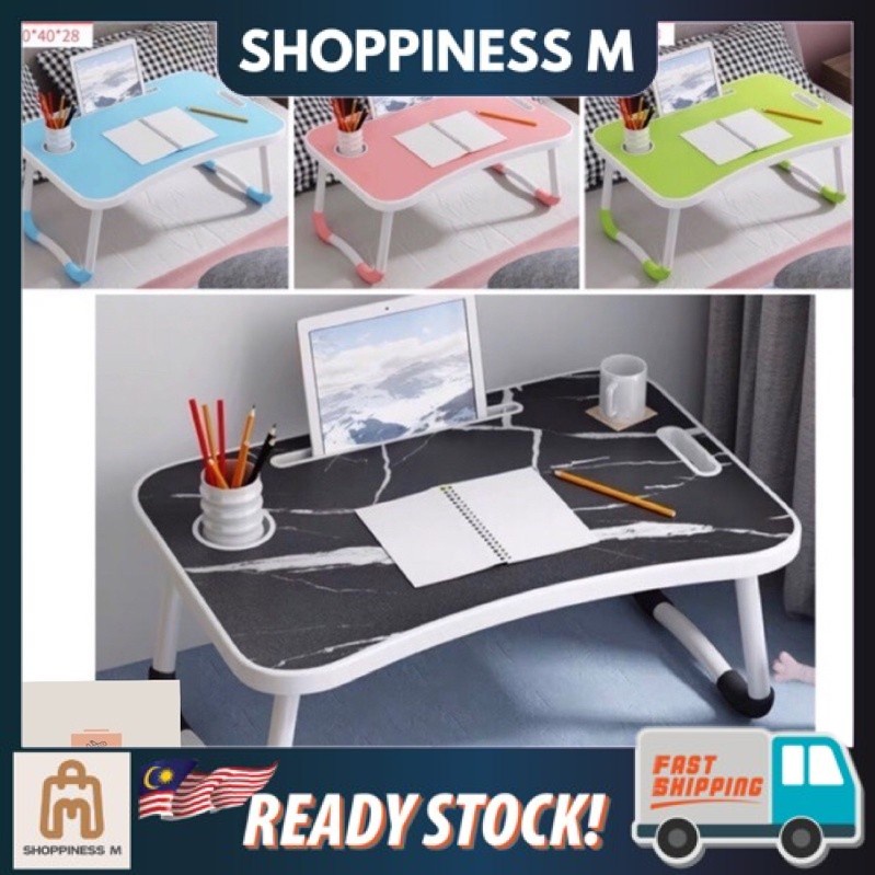 Foldable Laptop/Tablet/ipad Table Small Desk on Bed Kids study table ...