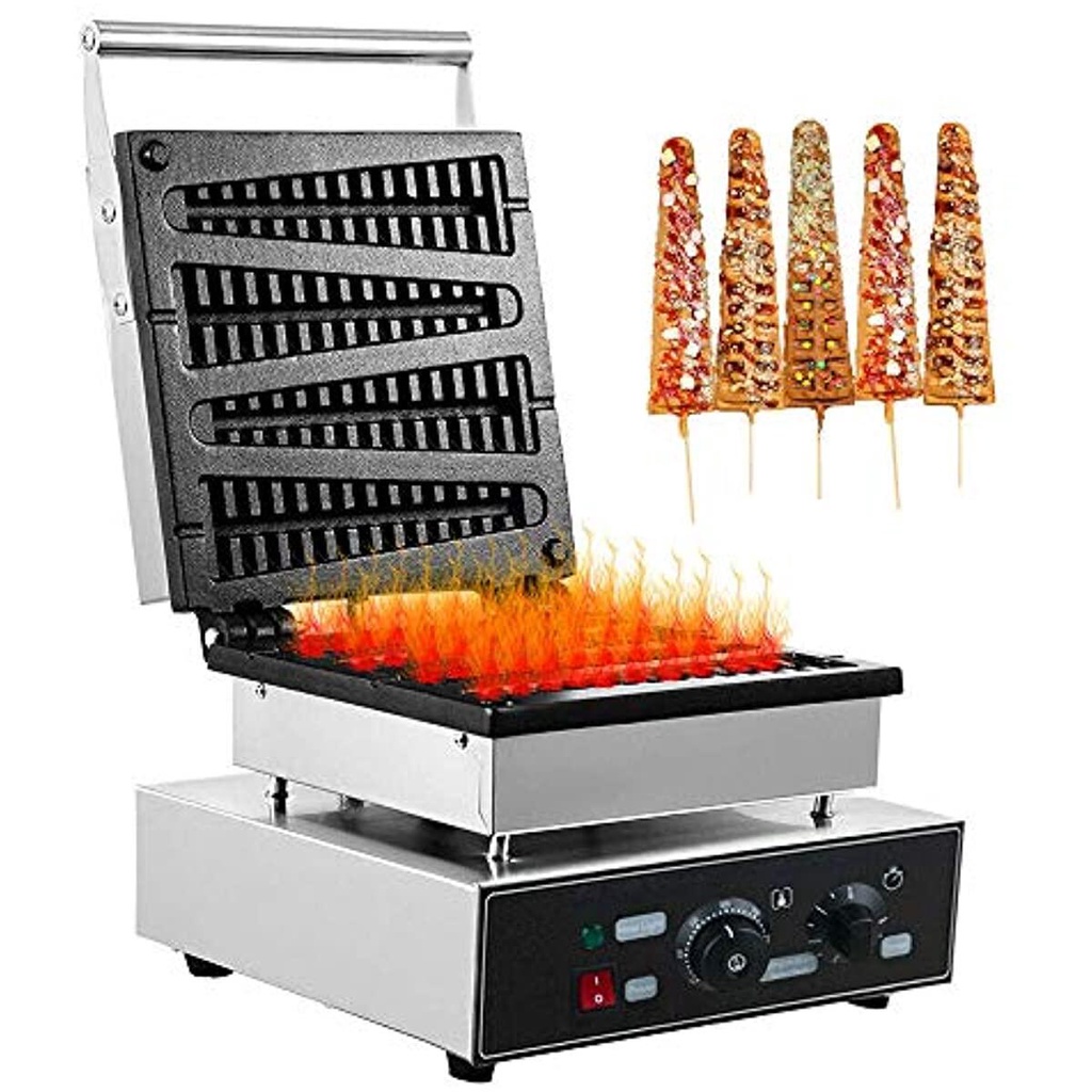 Commercial Waffle Toaster Waffle Maker Lolly Stick Waffle Maker Teflon ...