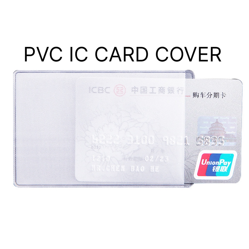 card cover, IC myKad/ Lesen/ ATM/ Credit Card/ Student ID PVC Holder ...