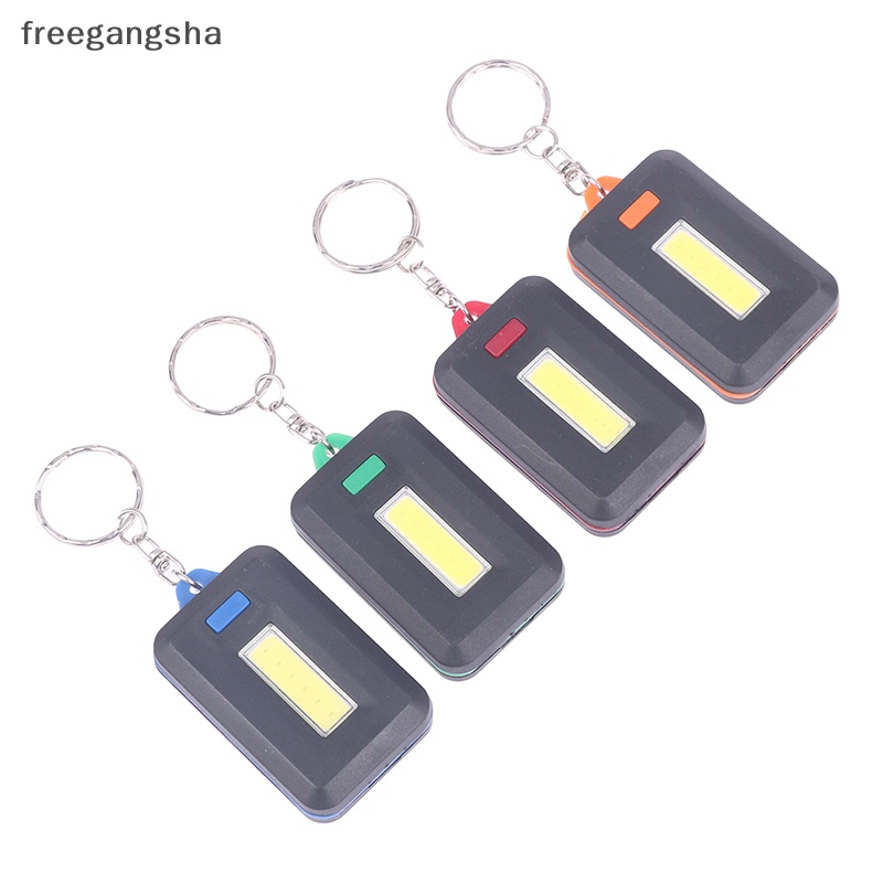 [FREG] 1PCS Portable Mini COB LED Keychain Flashlight Key Chain Torch ...