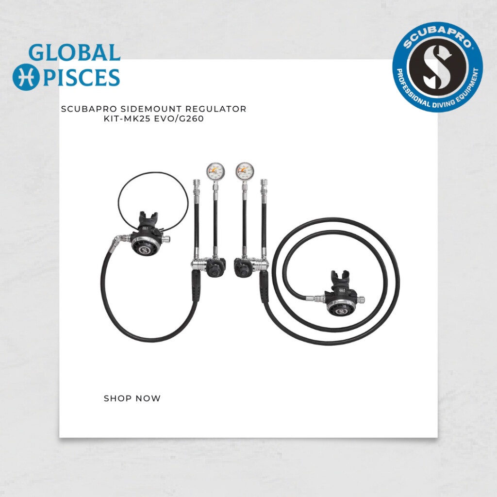 SCUBAPRO Sidemount Regulator Kit - MK25 EVO/G260 for Efficient and ...