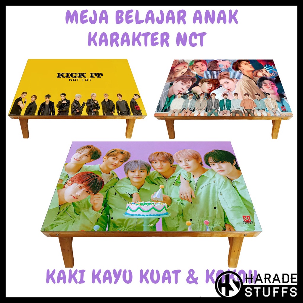 Nct KOREA Character Children's Folding Study Table | Shopee Malaysia